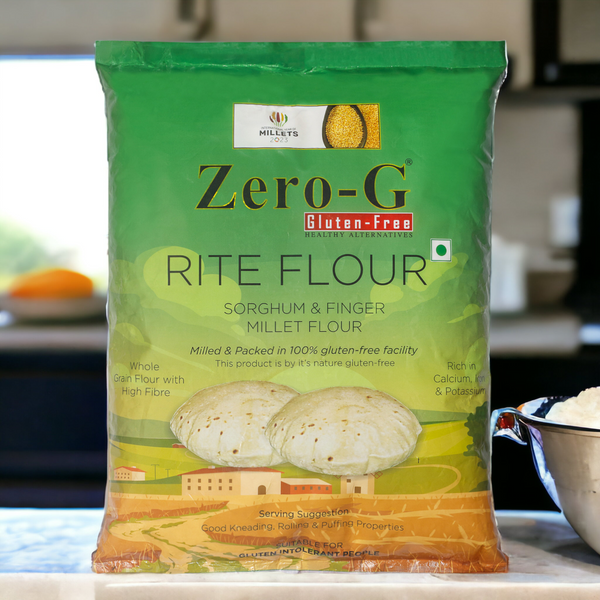 Zero-G Rite Flour - 4 kg – Wellness Q.E.D. Pvt. Ltd.